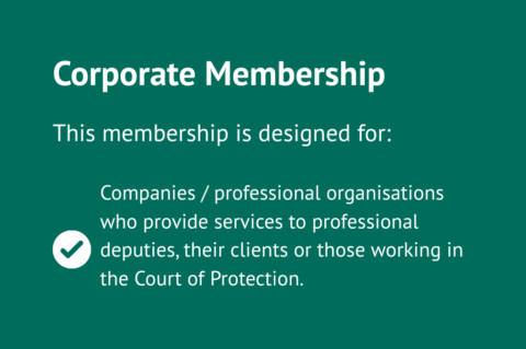 Corporate Membership | Professional Deputies Forum