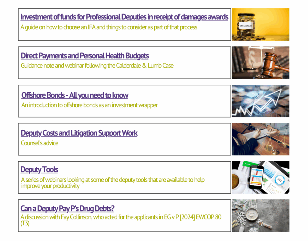 PDF Membership | Professional Deputies Forum